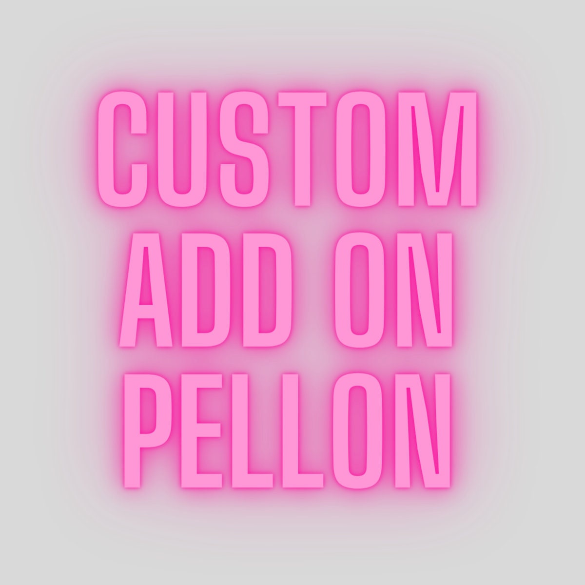 Custom Add on Pellon Designs - Etsy