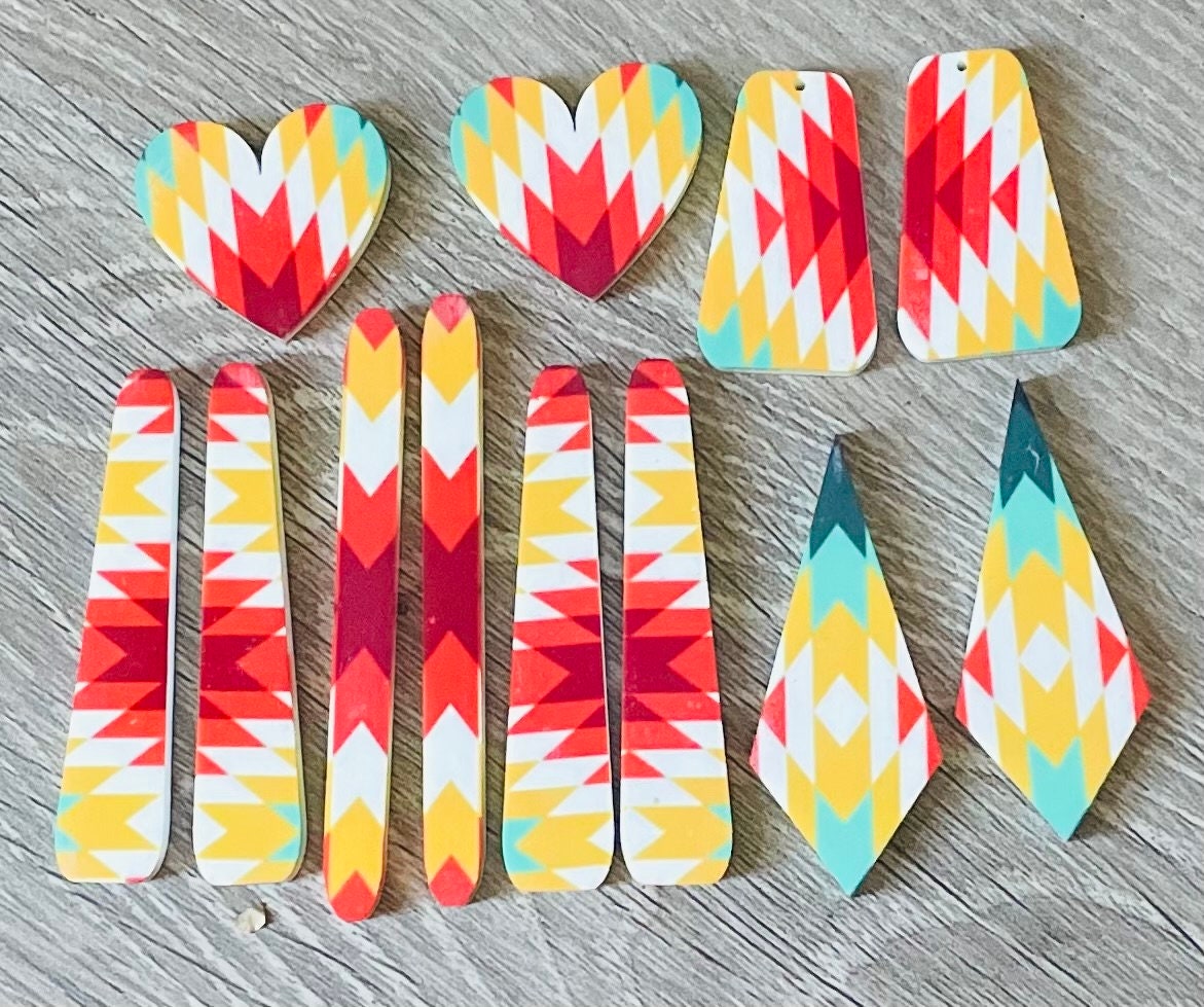 Indigenous Cabochons, Native American Tribal Patter Centers, Native ...