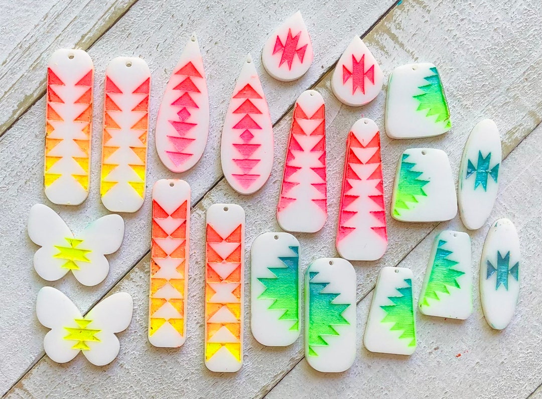 Indigenous Cabochons, Native American Blanks, Tribal Centers, Boho ...