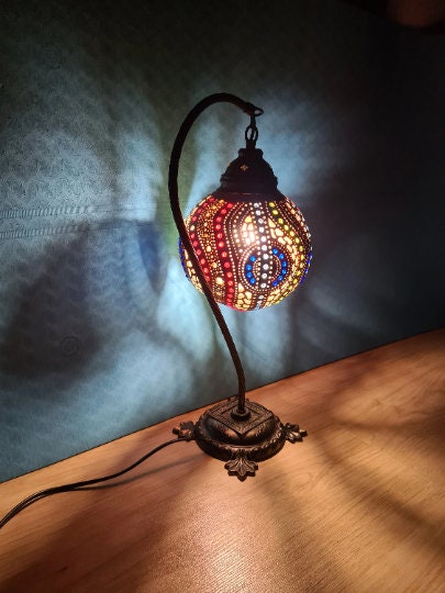 Home & Living Table Lamps Lamps Wood Lamp Bohemian Unique Decorative ...