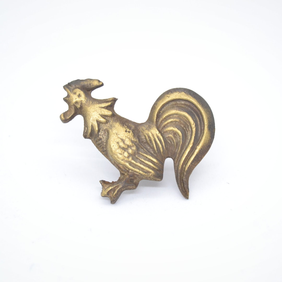 ROOSTER KNOBS, Brass Door Handle, Wardrobe Handle, Brass Door Knobs ...