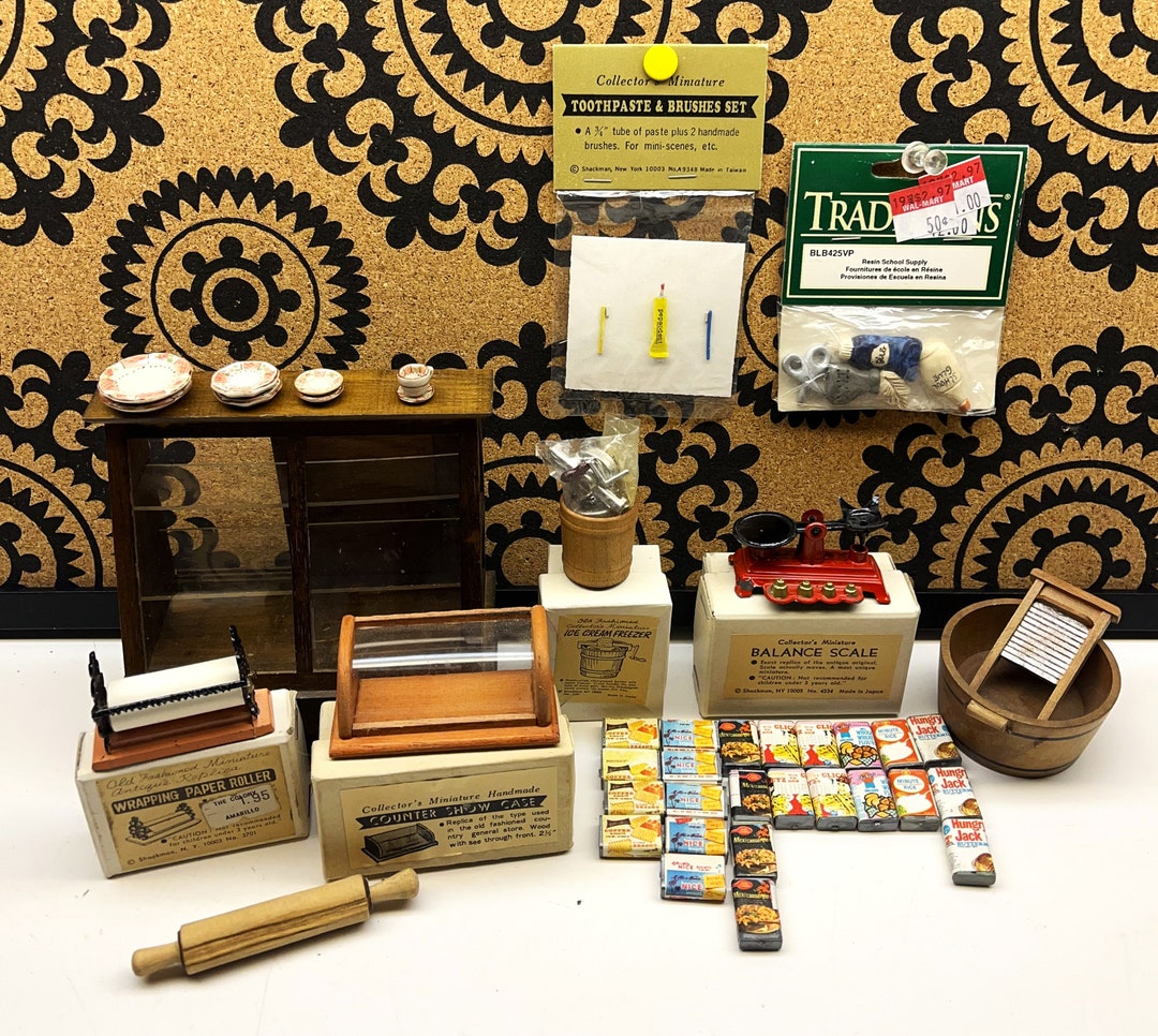 Miniature Collection General Store Items and More - Etsy