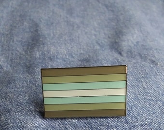 Demiboy Pin Queer Art Frog Buttons LGBT Pins - Etsy