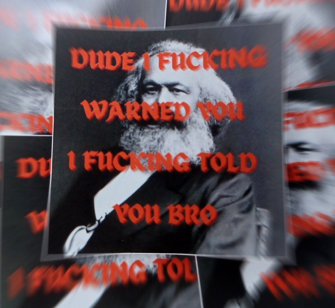 Karl Marx | Sticker 5 Pack - Etsy