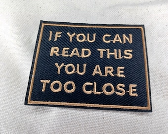 You Are Too Close - Etsy
