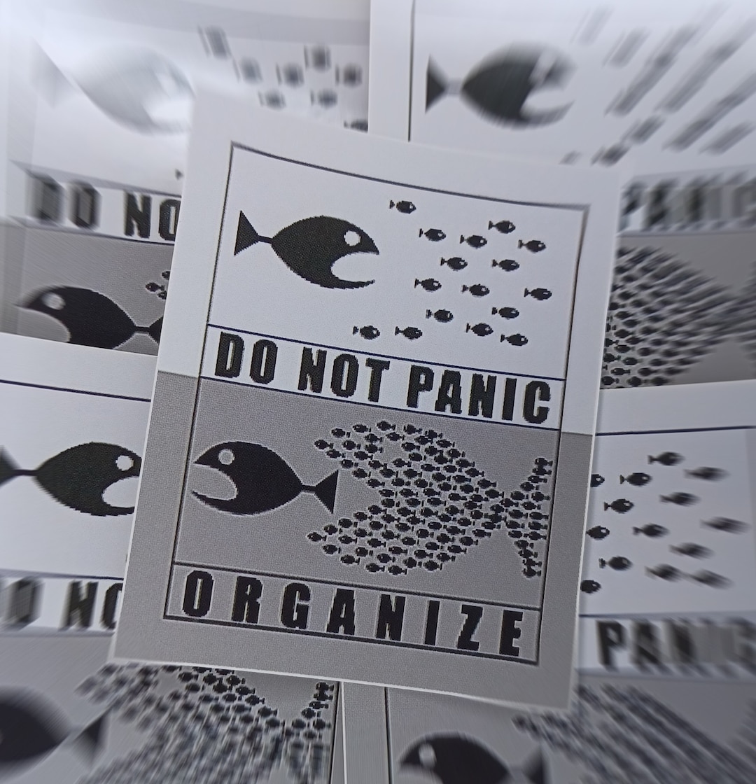Do Not Panic Organize | Sticker 5 Pack - Etsy