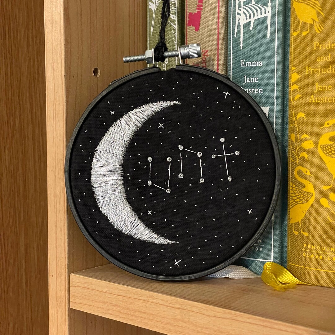 Constellation Embroidery Hoop: Rude Funny Swear Word Gift - Etsy