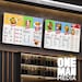 Chinese Restaurant TV Menu Board Template: Editable Digital Display ...