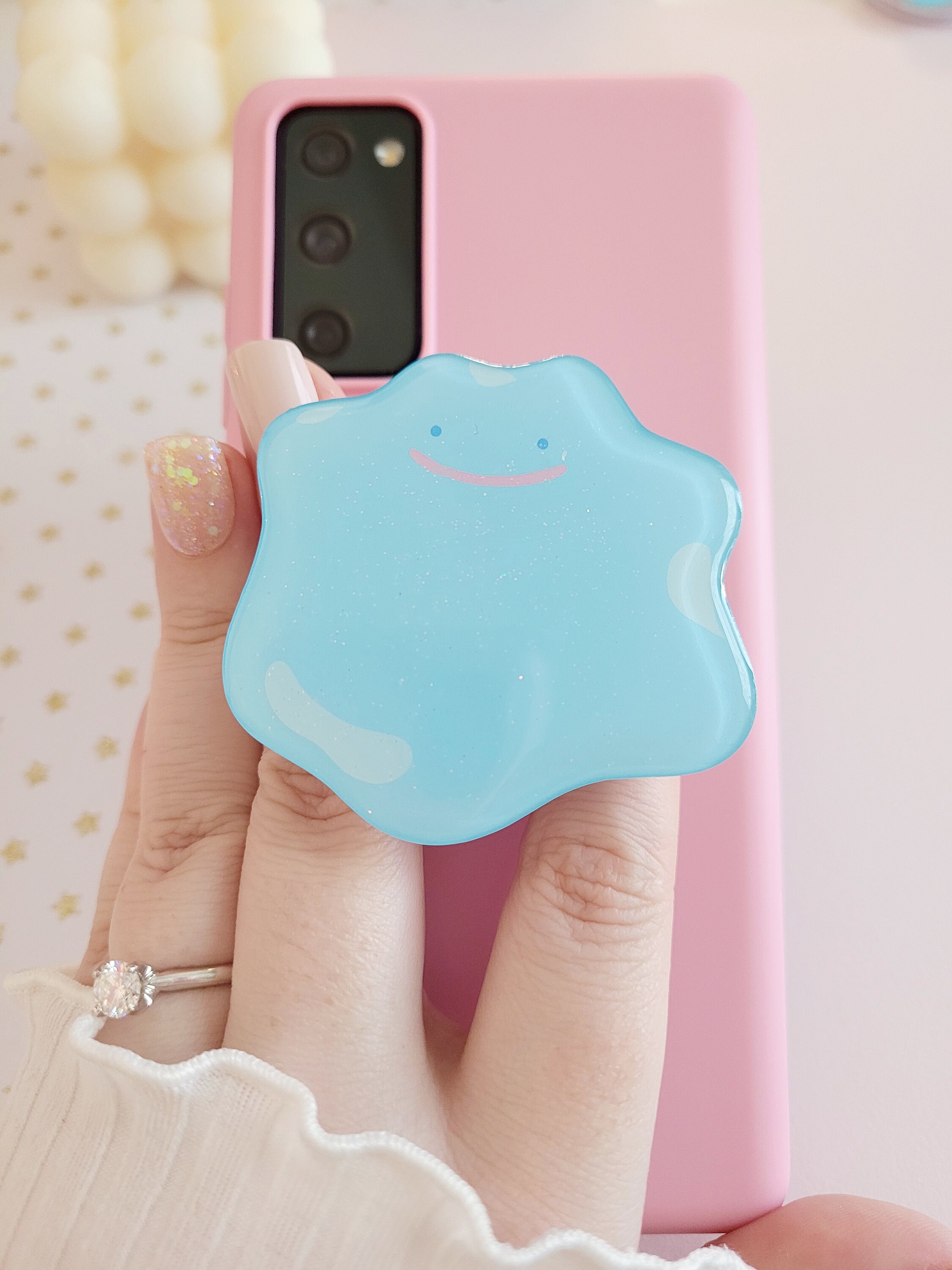 Ditto Acrylic Topper Phone Accessory Gamer Gift Kawaii - Etsy
