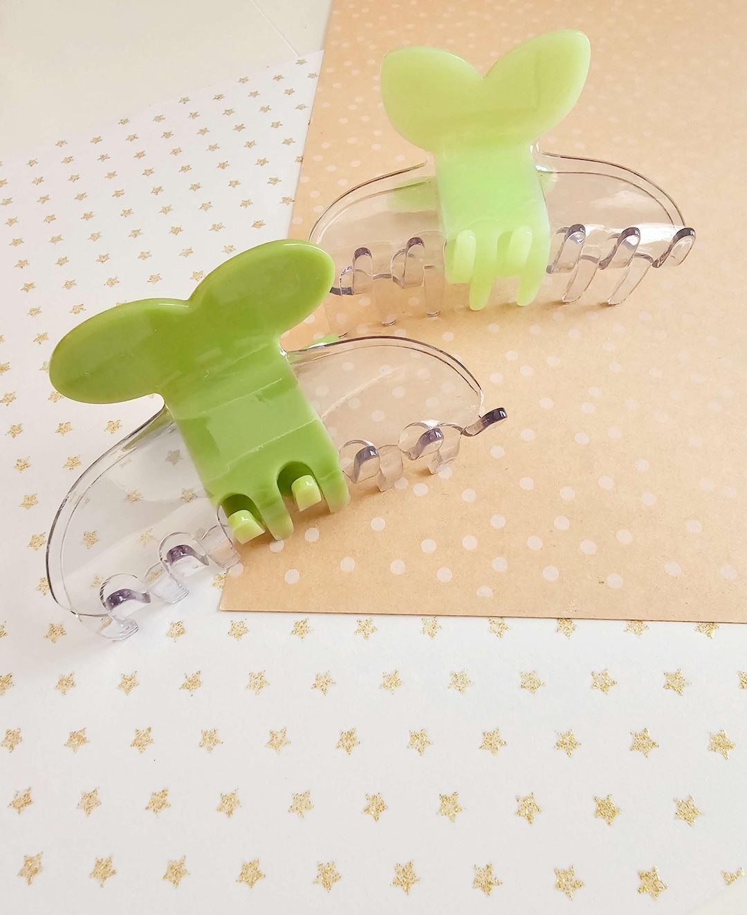 Sprout Hairclip - Hair Accessory, Gamer Gift, Kawaii, Pastel, Video ...
