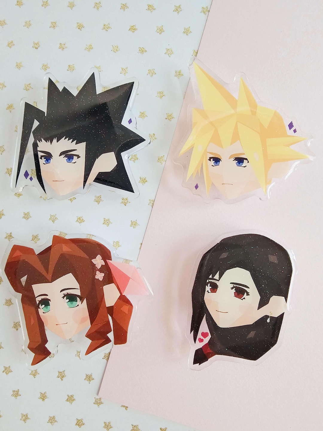 Cute Fantasy Party Acrylic Topper - Phone Accessories, RPG, Kawaii ...