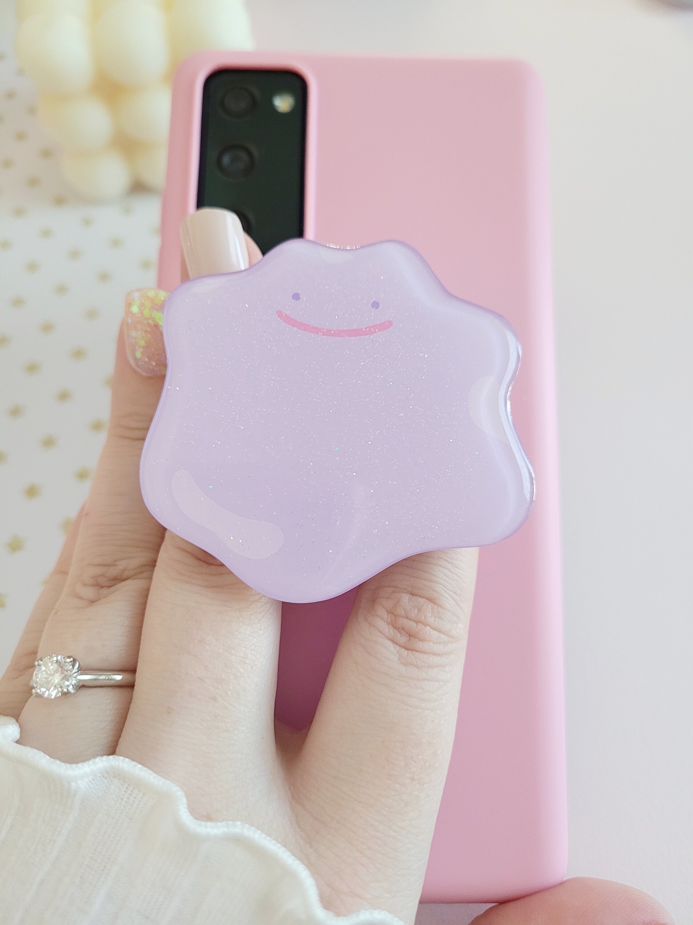 Ditto Acrylic Topper Phone Accessory Gamer Gift Kawaii - Etsy
