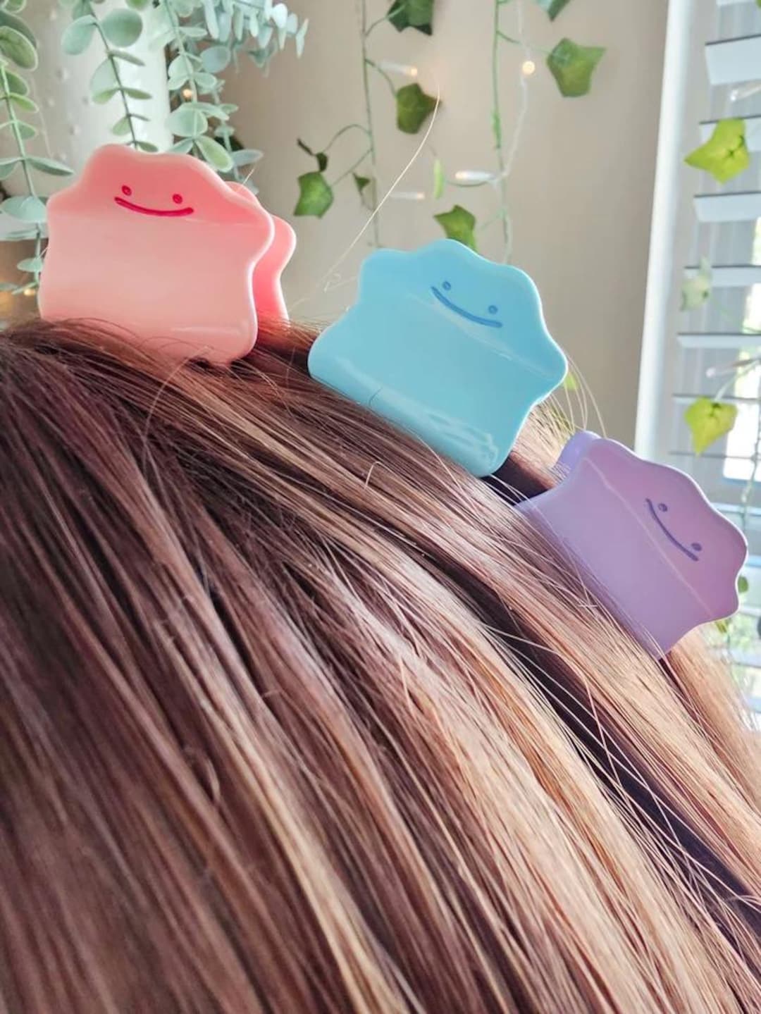 Blob Friend Mini Clip Set (3 Colors per Set) - Hair Accessory, Gamer ...
