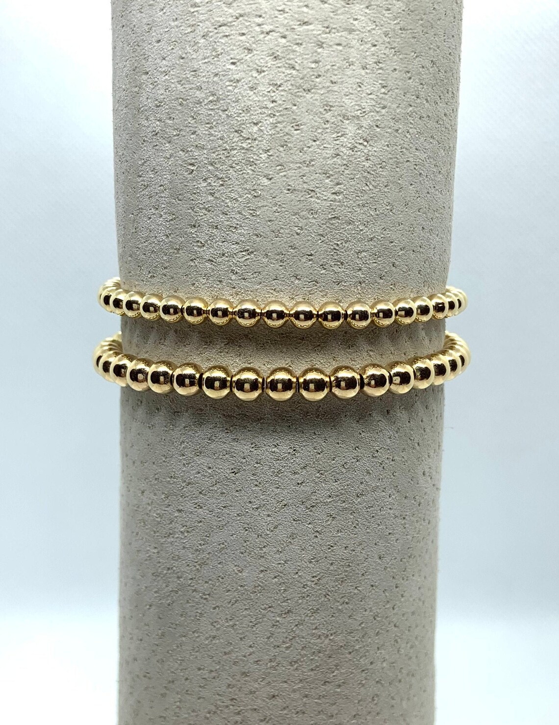 Gold Filled Stretch Bracelet - Etsy
