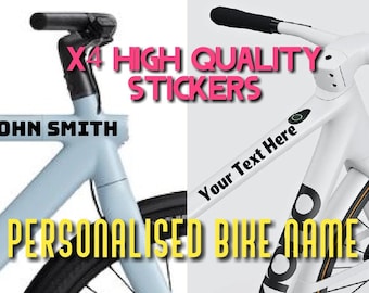 Bike Frame Decals | Etsy