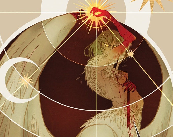 Falin the Red Chimera - Etsy