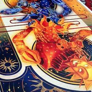 The Celestial Jesters – Sun and Moon Print - Etsy