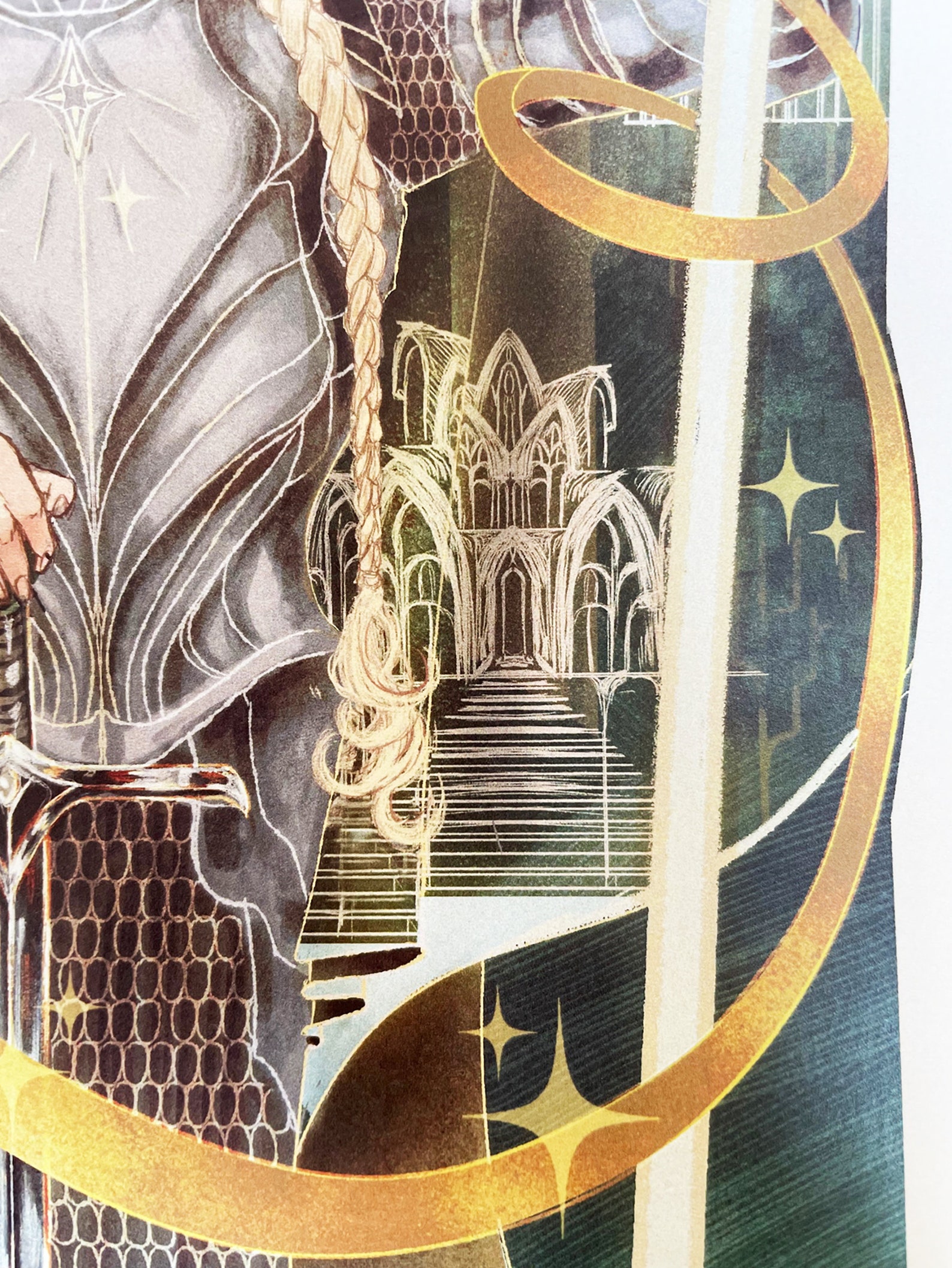 Galadriel Lady of Light – A4 Print FANART - Etsy