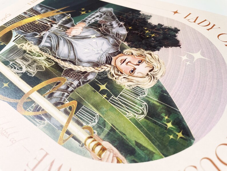 Galadriel Lady of Light – A4 Print FANART - Etsy