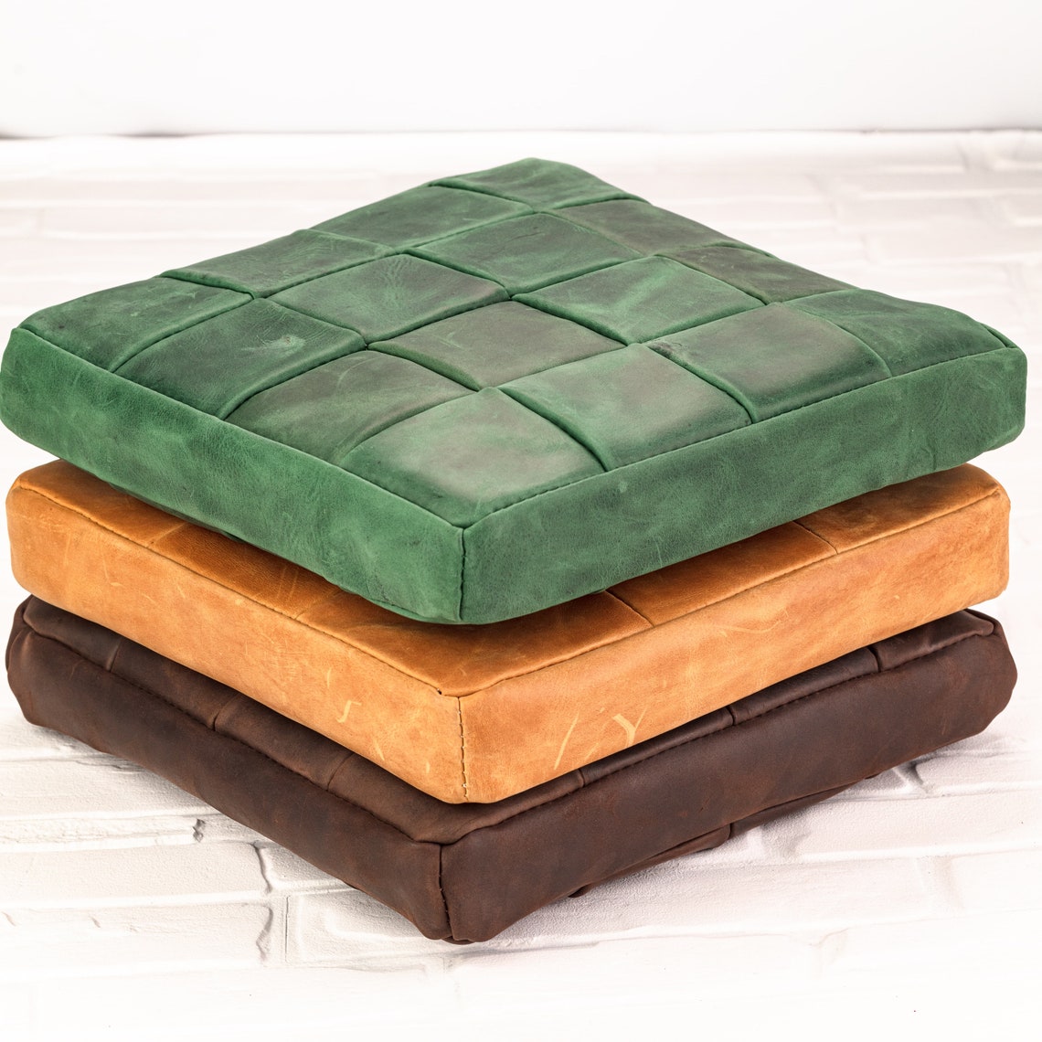 Leather Chair Cushion Custom Chair Cushions Seat Cushion for - Etsy