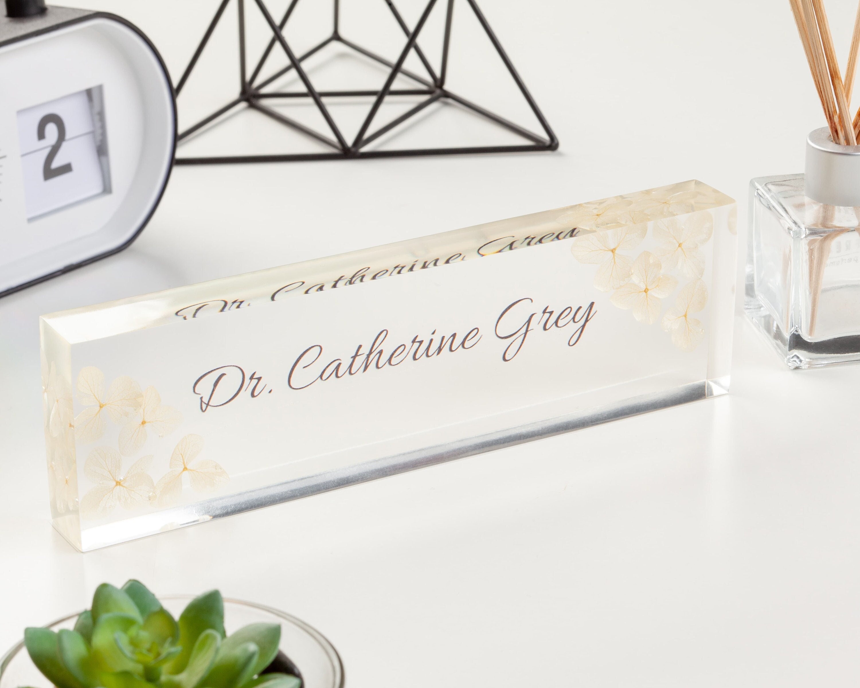 Personalized Gift Business Decor Nameplate Sign Custom Office Decor ...