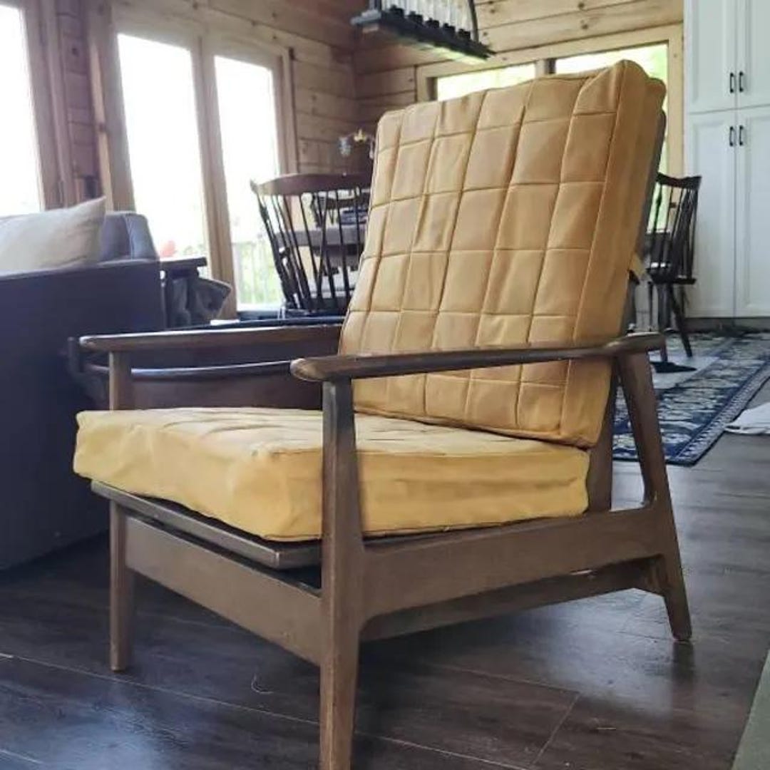 Custom Size Bench Seat Cushion, Any Size Cushion, Decorative Leather ...