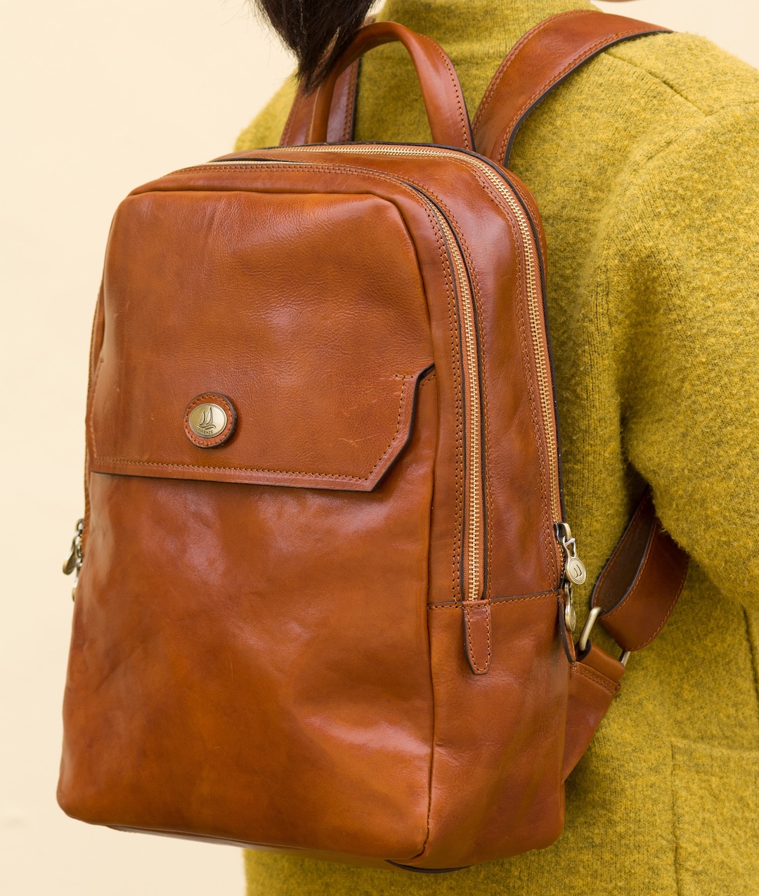 D&D - Work Backpack With Laptop Pocket - 100% Made in Italy - Etsy