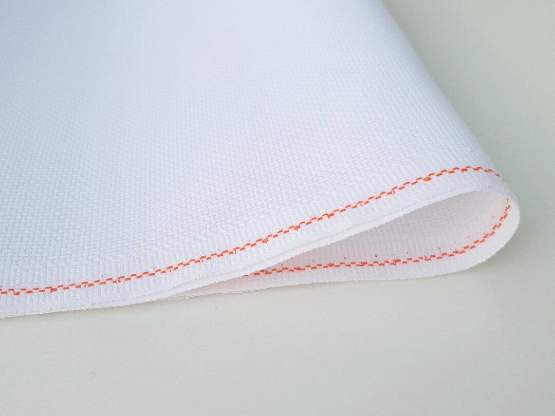 Zweigart 16ct White Aida Fabric: 100% Cotton Cross Stitch - Etsy