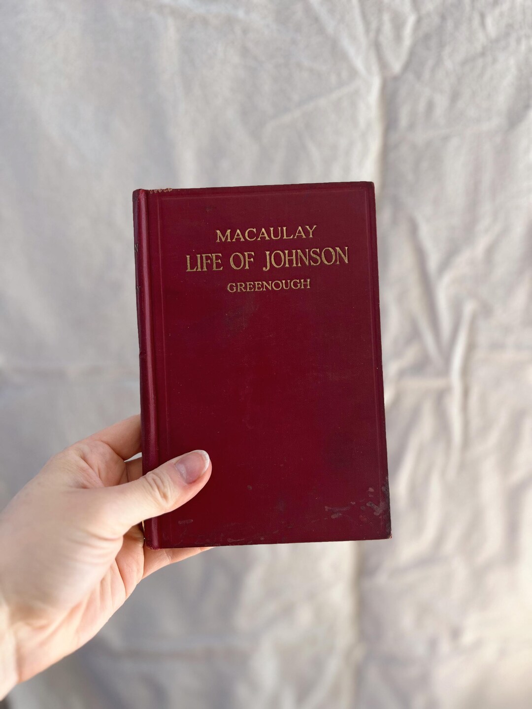 Macaulay Life of Johnson From Johnson’s Writing, Edited by Chester ...