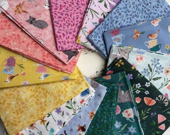 Cats in the Garden by Vivian Yiwing for Windham Fabrics 53851-2 - Etsy