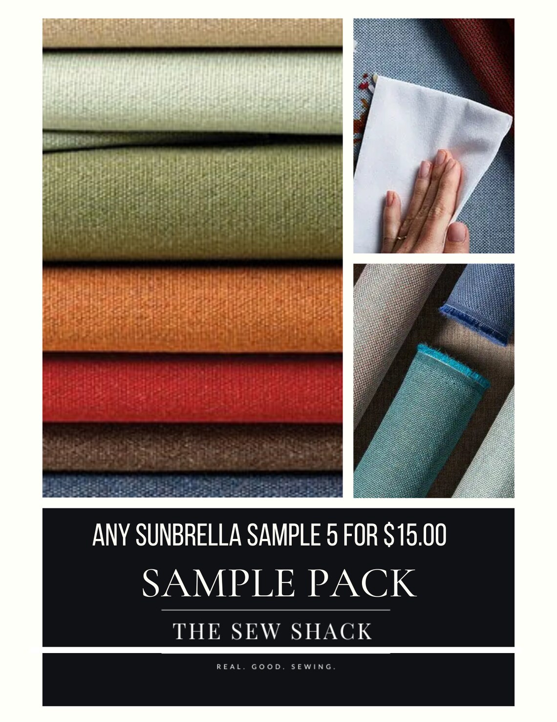 Sunbrella Fabric Samples 5 for 15.00 - Etsy
