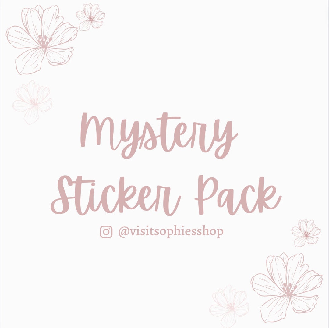 Mystery Sticker Pack - Etsy