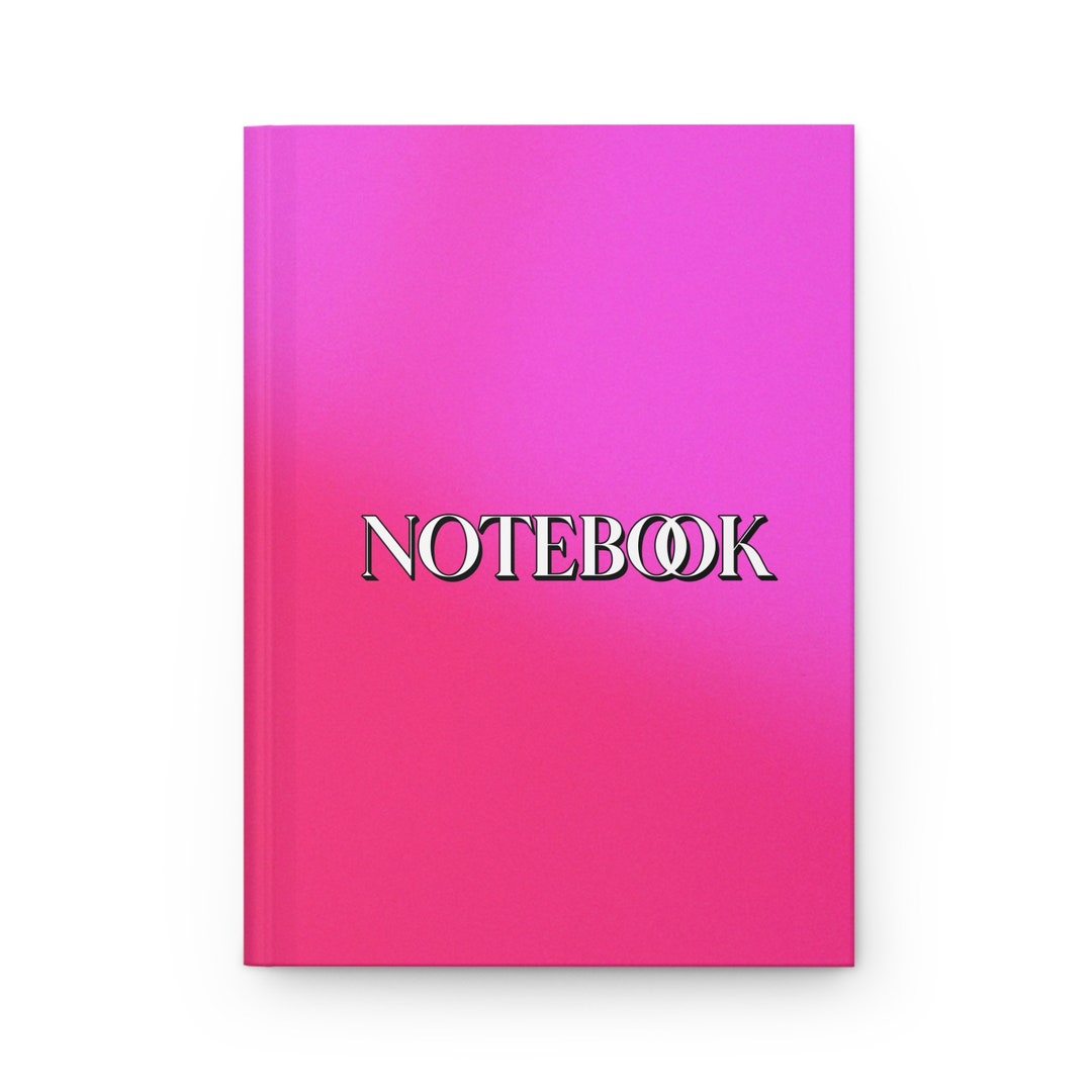 Fuchsia Focus: Vibrant Pink Notebook for Creativity and Organization - Etsy