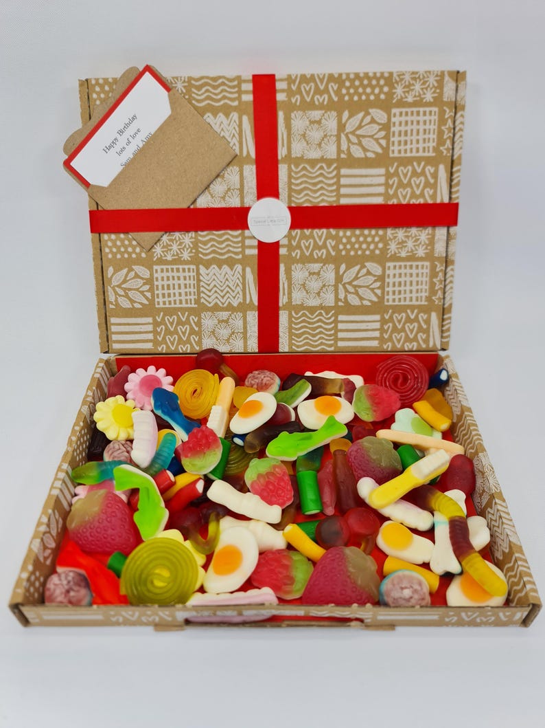 Variety Hamper/sweet Hamper/sweet Box/personalised Sweets/special ...