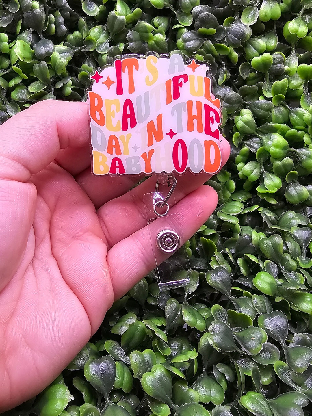 It's a Beautiful Day in the Babyhood Badge Reel - Etsy