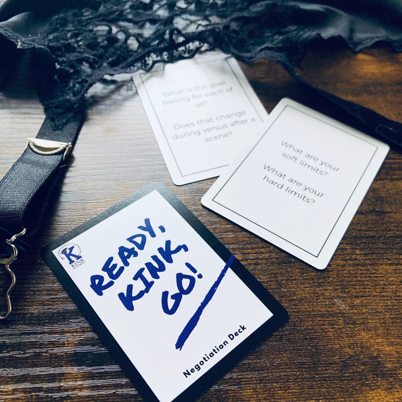 Ready, Kink, Go Kinky BDSM Card Deck, Sexy Gift, Game for Adults - Etsy