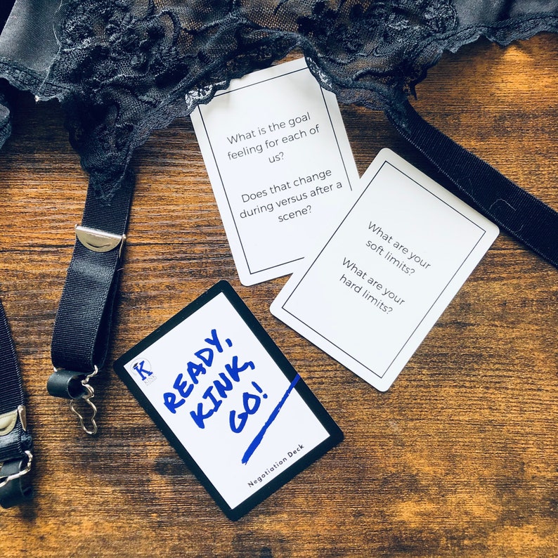 Ready, Kink, Go Kinky BDSM Card Deck, Sexy Gift, Game for Adults - Etsy