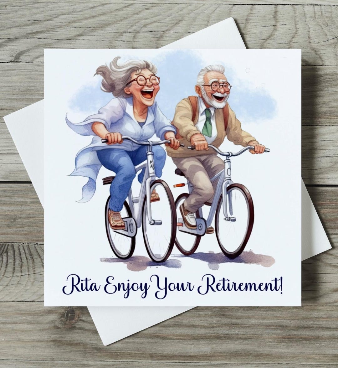 Fun Retirement Card Leaving Card Personalised Pensioner - Etsy
