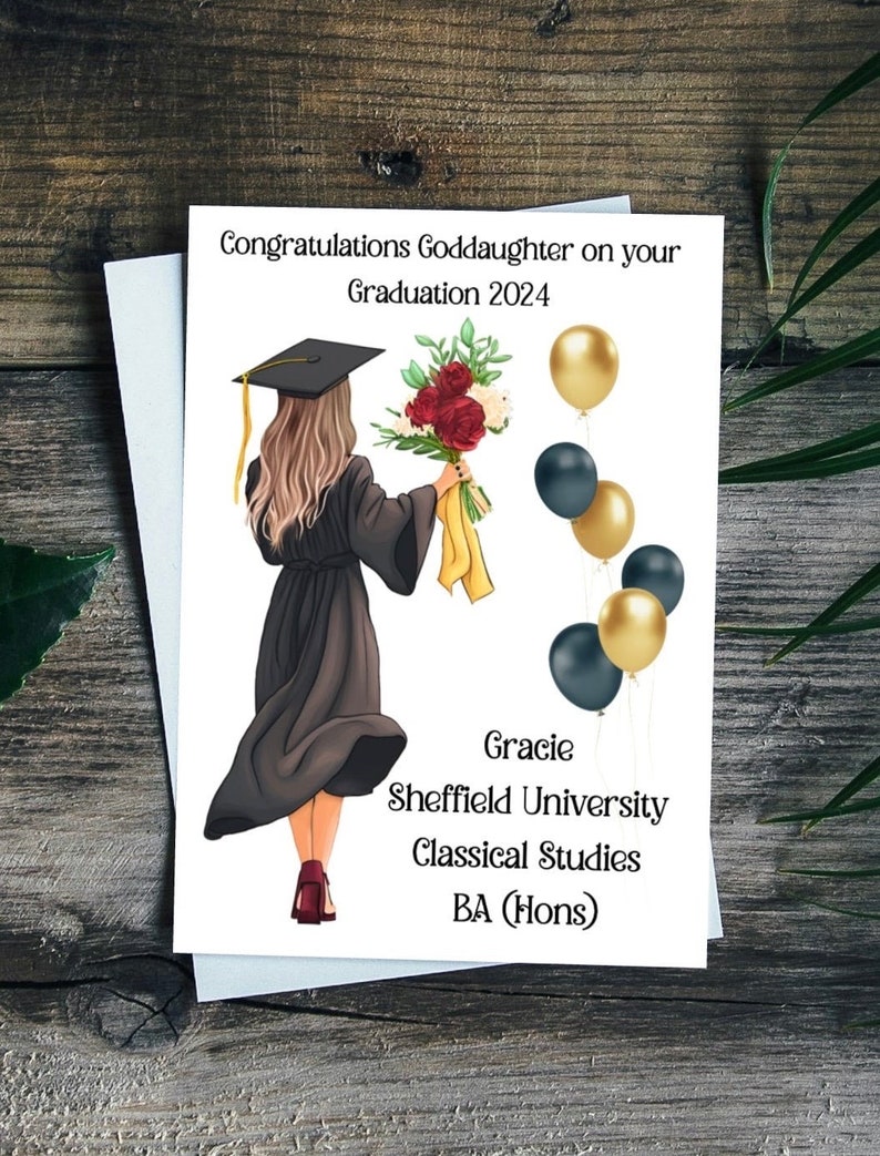 Personalised Graduation Card Daughter Granddaughter Graduation 2025 - Etsy