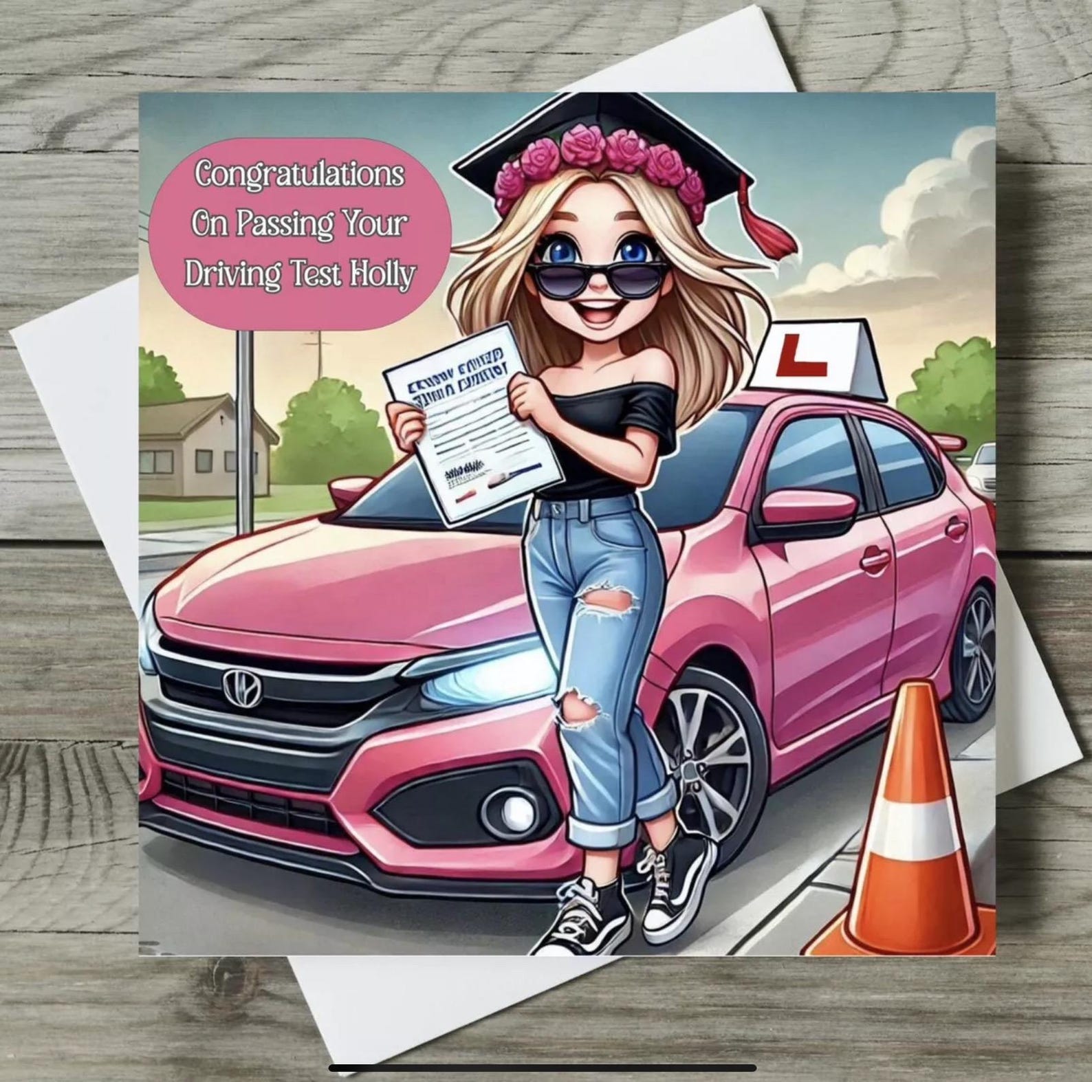 Passed Your Driving Test Card Personalised Congratulations for Daughter ...