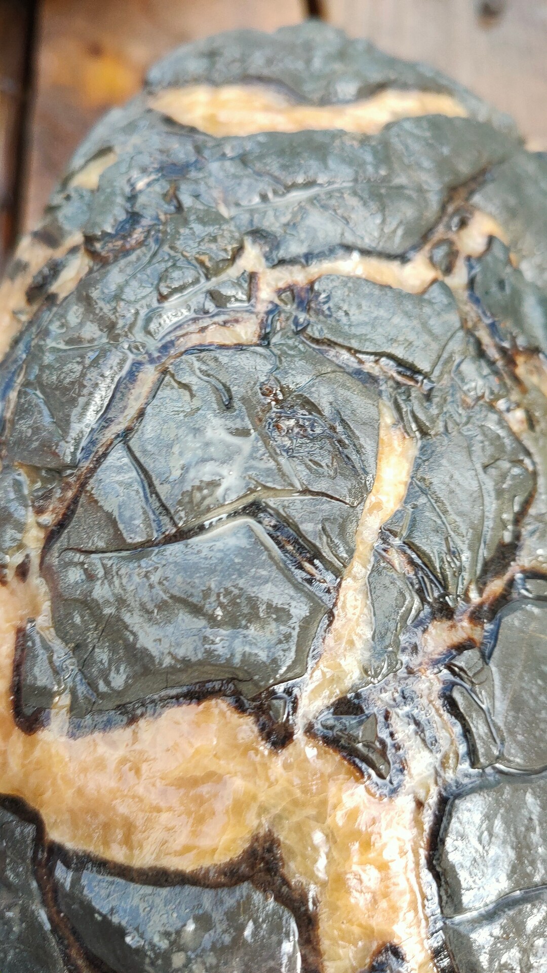 Septarian Nodule Giant Dragon Egg 20kg. Beautiful Calcite - Etsy