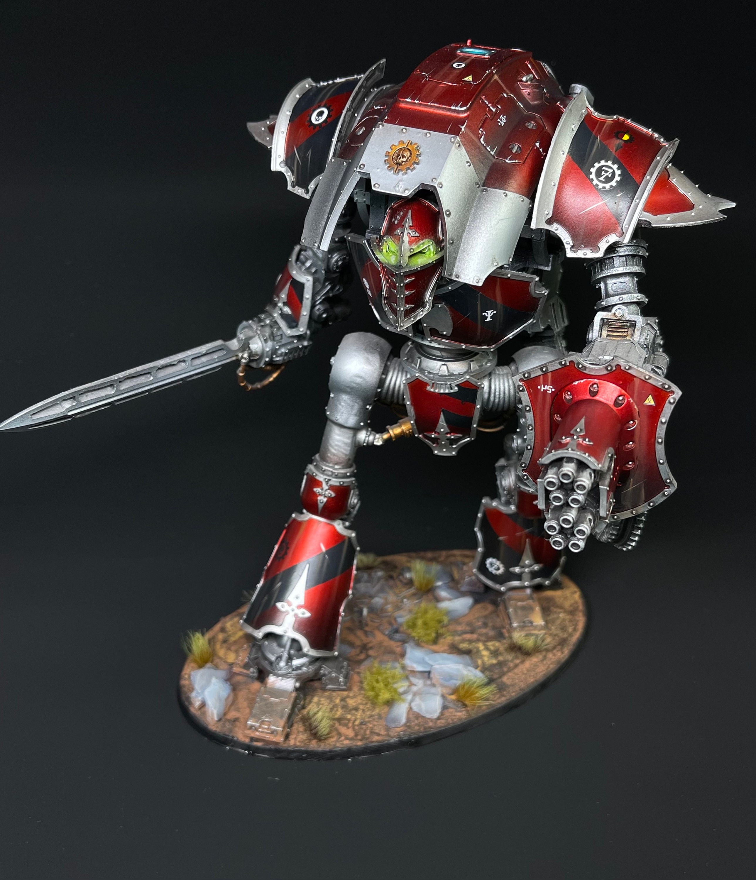 Cerastus Imperial Knight Castigator Fully Painted - Etsy