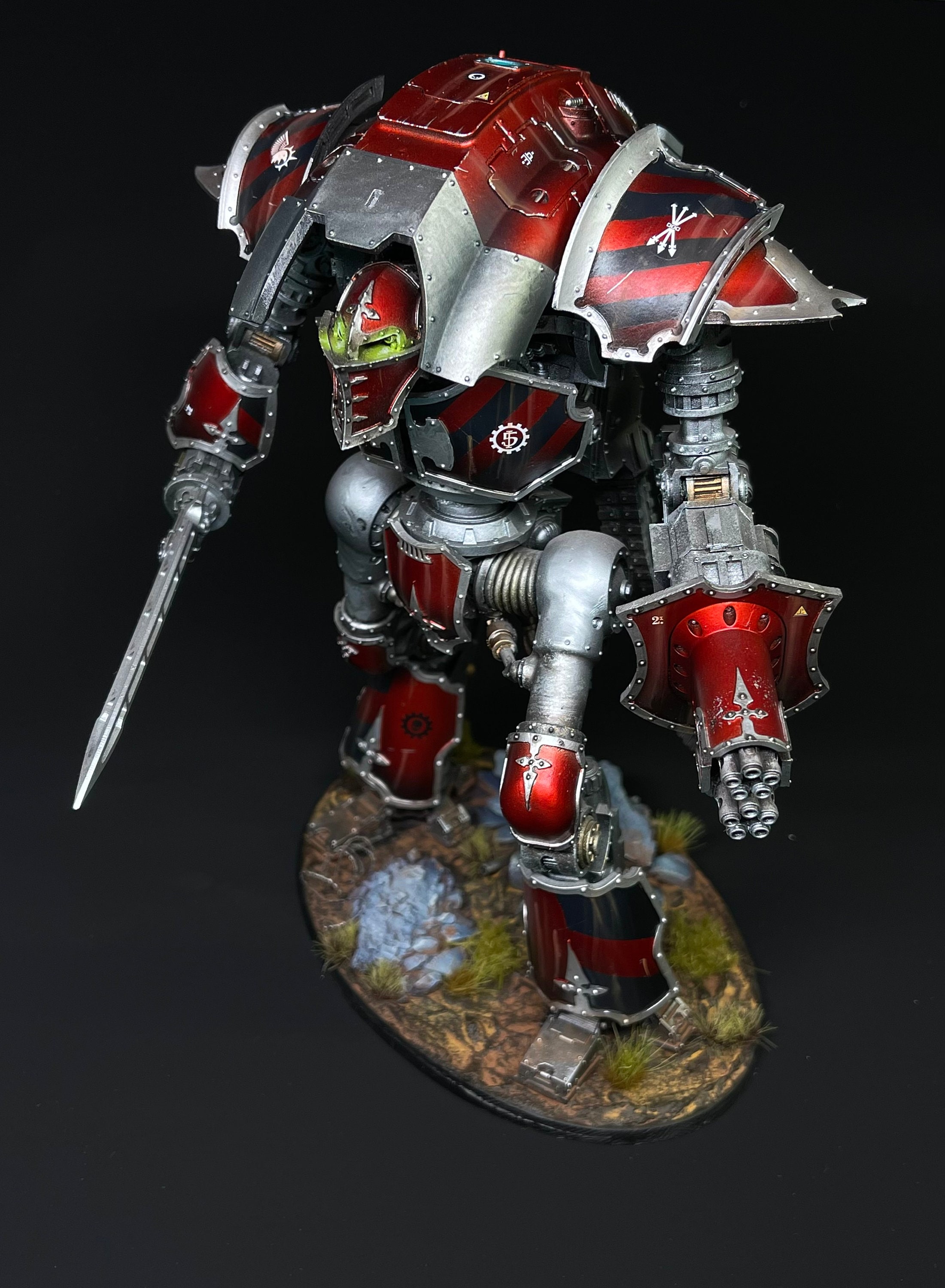 Cerastus Imperial Knight Castigator Fully Painted - Etsy UK