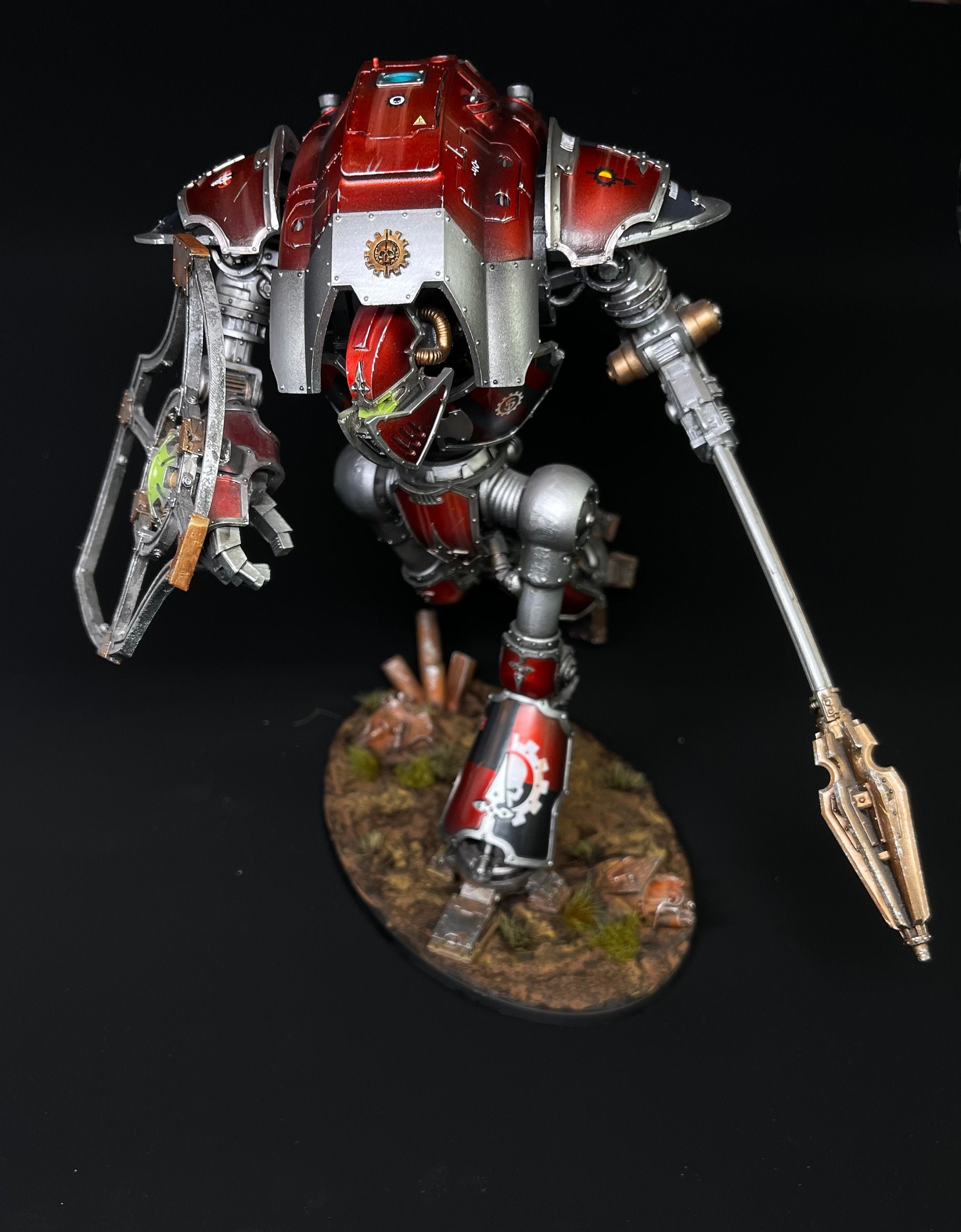 Cerastus Imperial Knight Lancer Fully Painted - Etsy