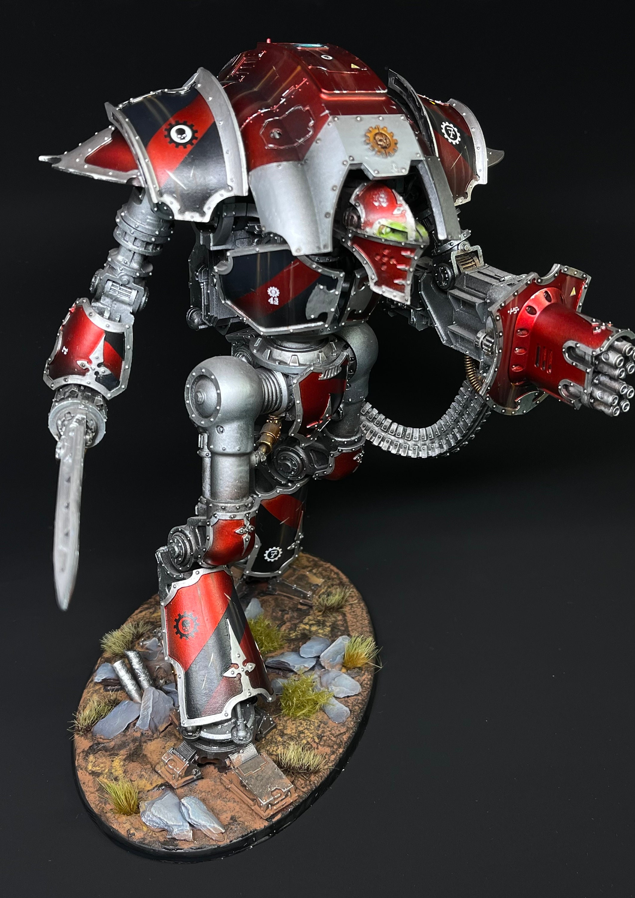 Cerastus Imperial Knight Castigator Fully Painted - Etsy