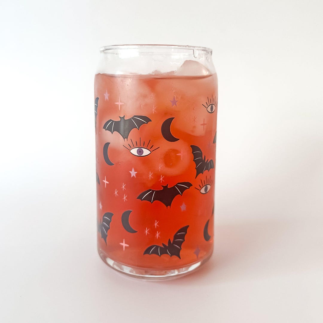 Frickin Bats Clear Glass - Etsy