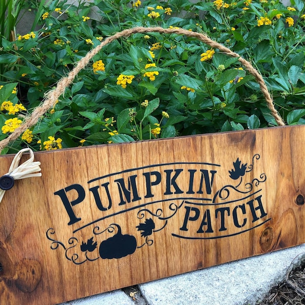 Pumpkin Patch Sign - Etsy