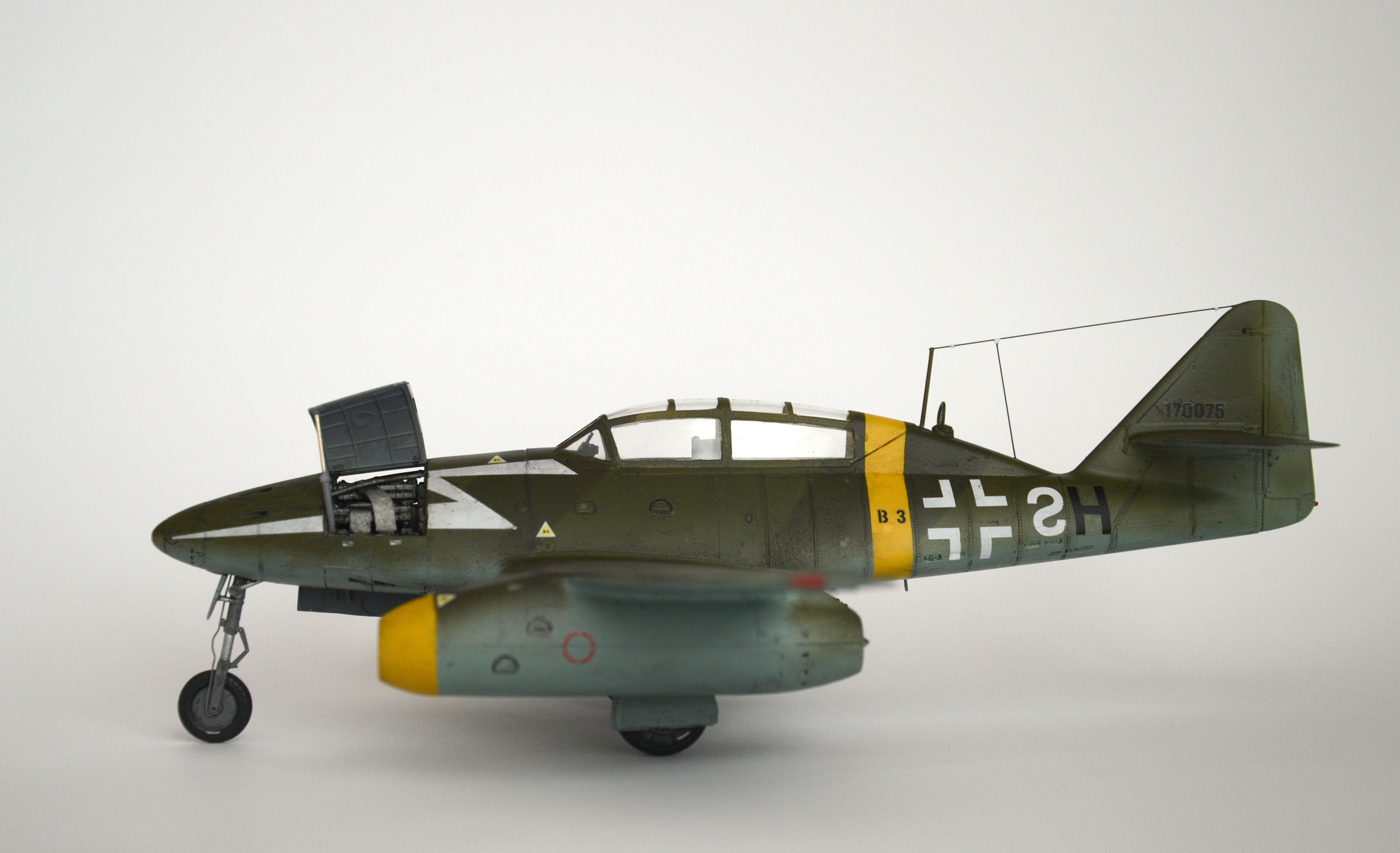 Messerschmitt Me 262, 1/48 Scale Model, Pro Built, Scale Model Aircraft ...