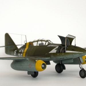 Handmade Messerschmitt Me 262 Model, 1/48 Scale, Aviation Legend - Etsy