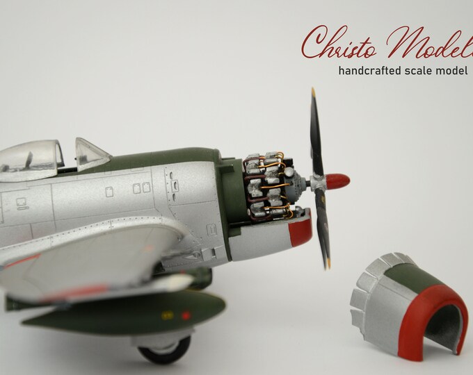 P 47 Thunderbolt, 1/72 Scale Model, Pro Built, Scale Model Aircraft ...
